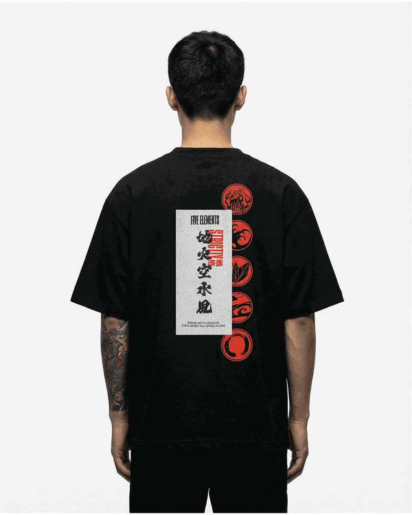 Five Elements Tee — Heavyweight Graphic T-Shirt, Structured Fit – STRICTLY